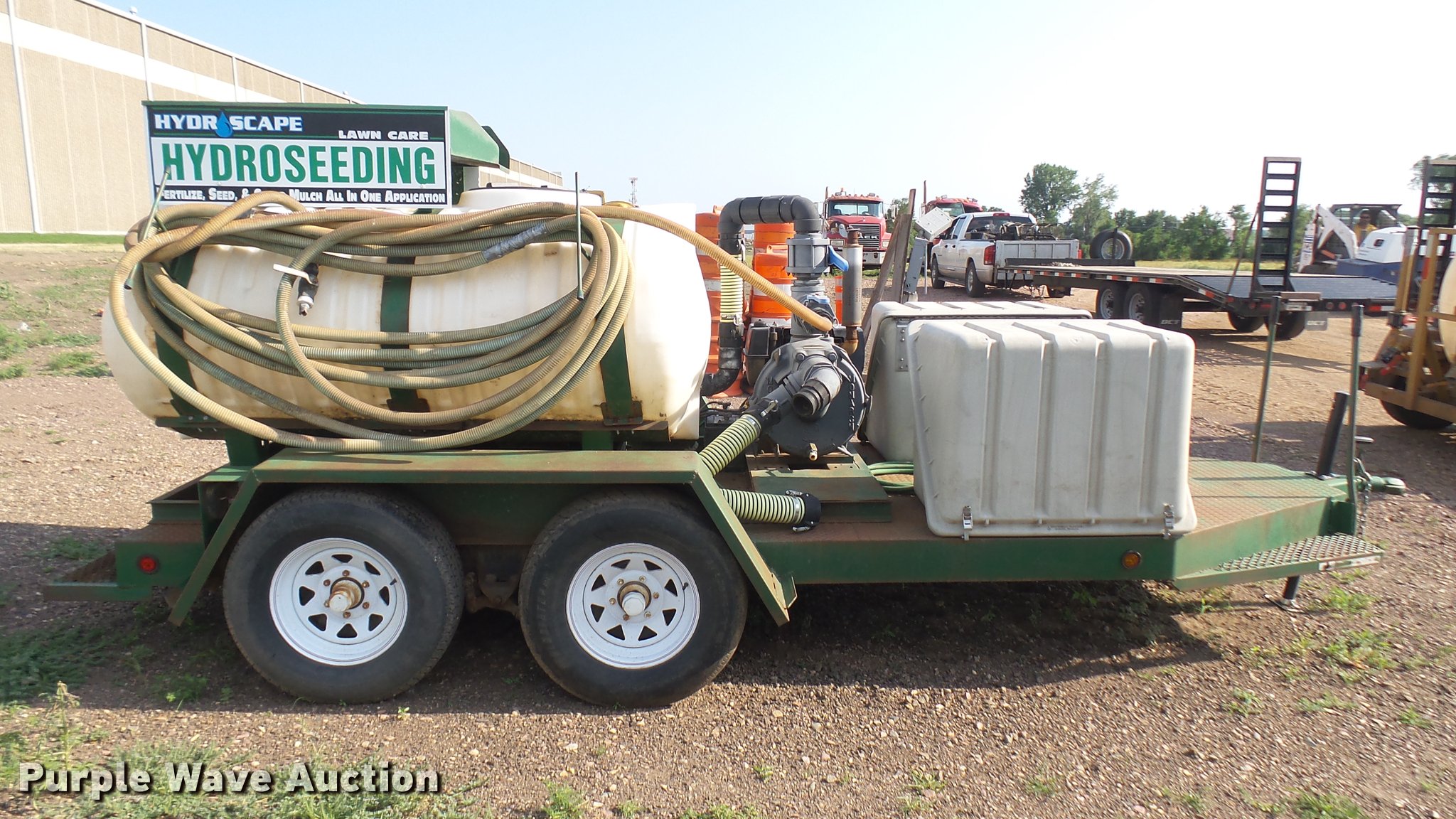 Hydrascape hydroseeder trailer in Sioux Falls, SD | Item DB3281 sold ...
