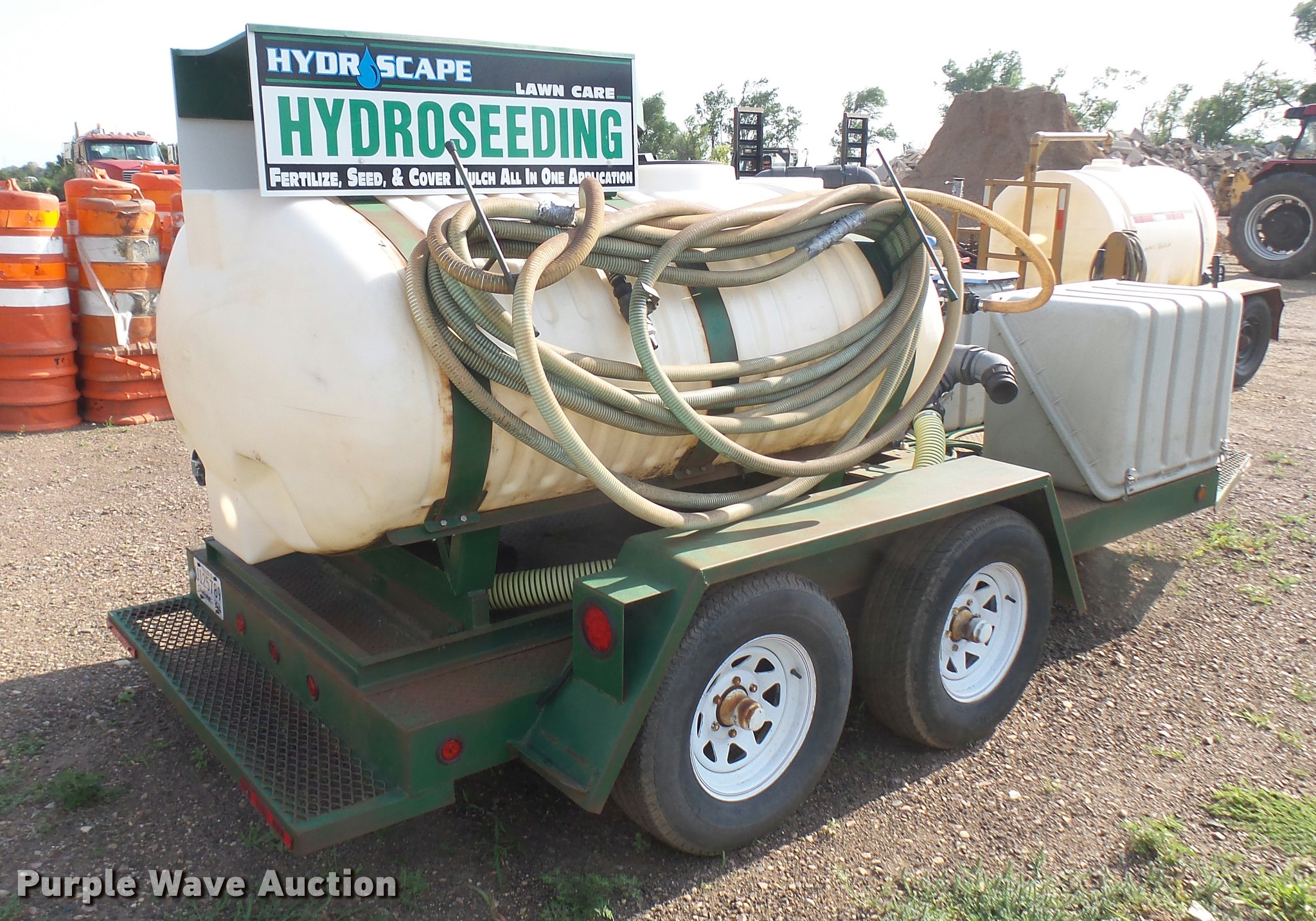 Hydrascape hydroseeder trailer in Sioux Falls, SD | Item DB3281 sold ...