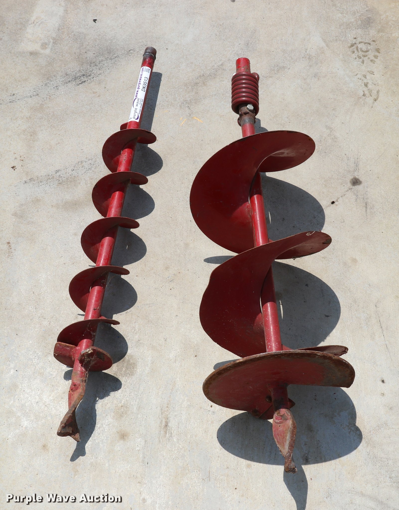 (2) auger bits in Joplin, MO | Item DK9513 sold | Purple Wave