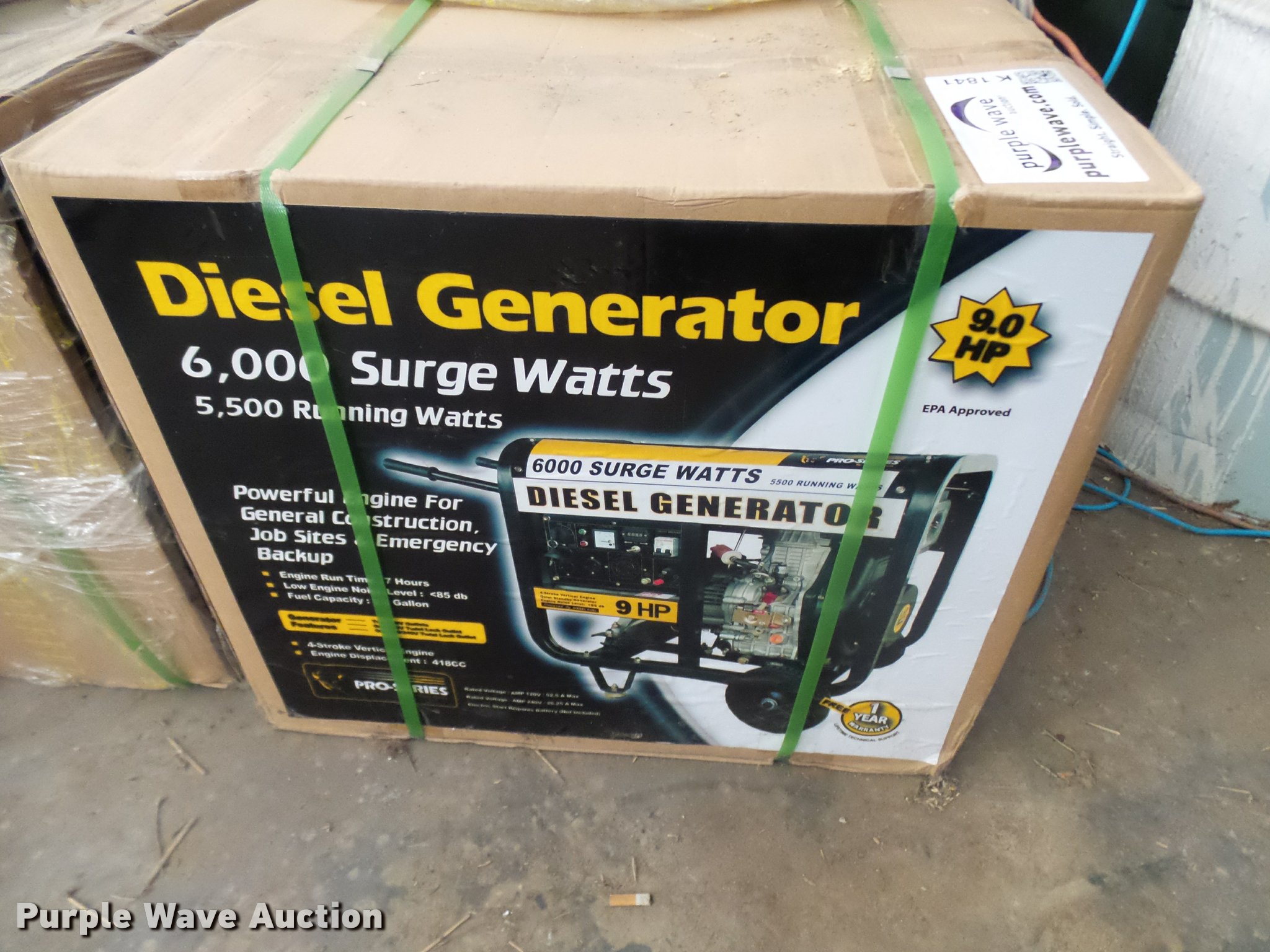 Pro Series generator in Richmond, MO | Item K1841 sold | Purple Wave