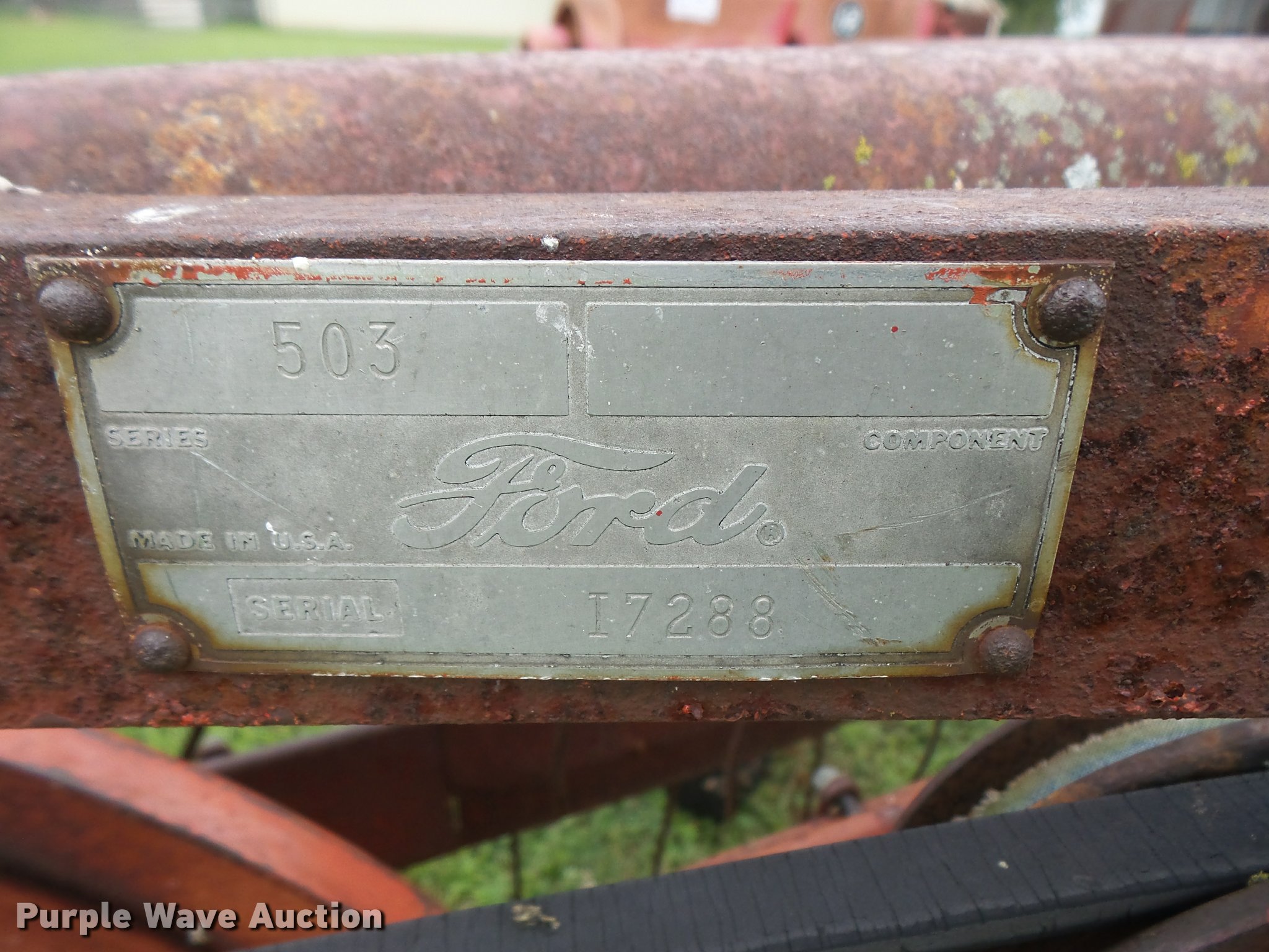 Ford 503 side delivery rake in Auburn, KS | Item DC5498 sold | Purple Wave