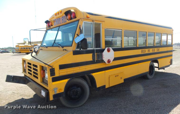 1998 GMC P3500 Blue Bird school bus in Brush, CO | Item DB6246 sold ...