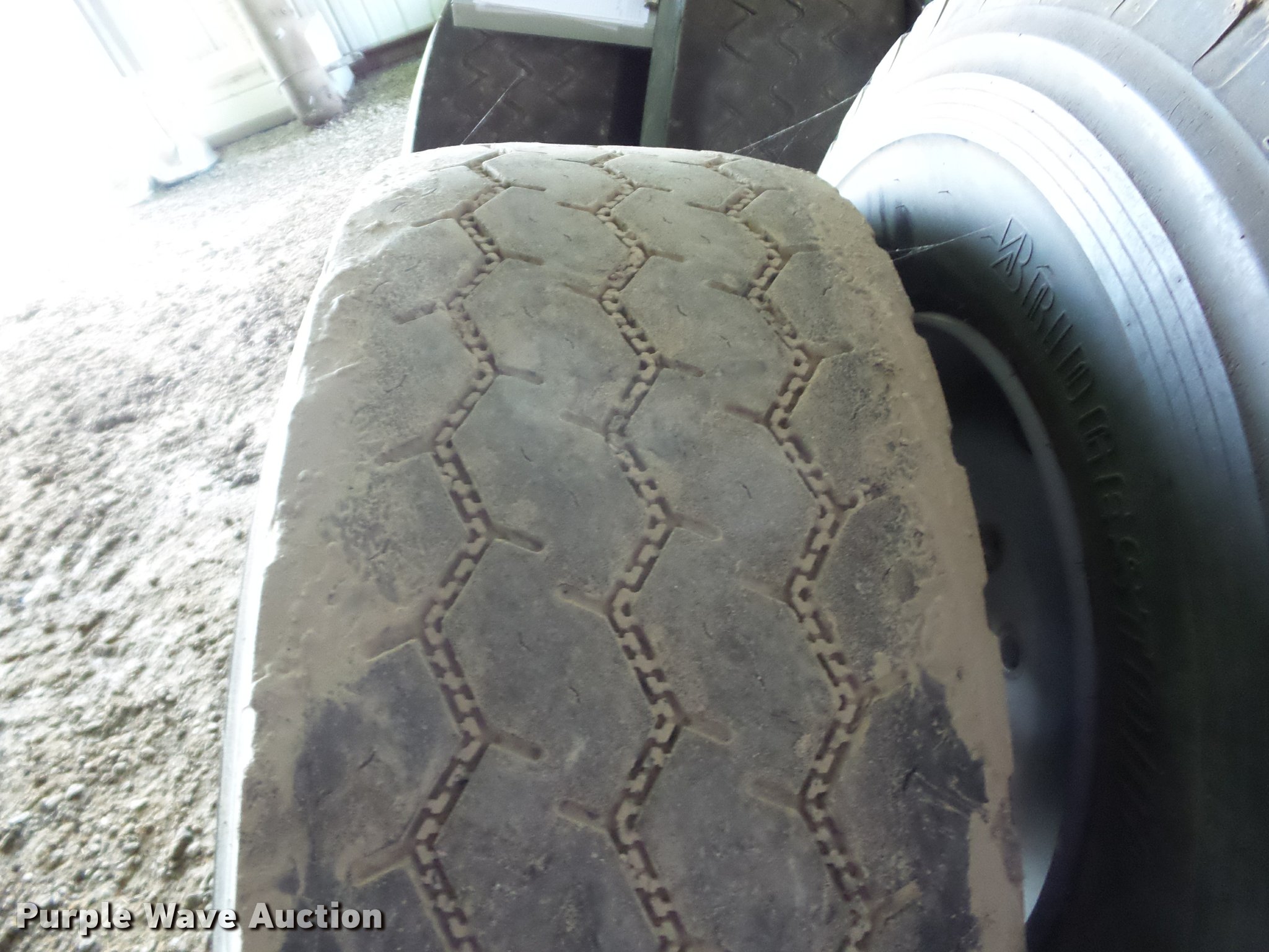 (4) Bridgestone M844 445/65R22.5 tires in Independence, KS | Item ...