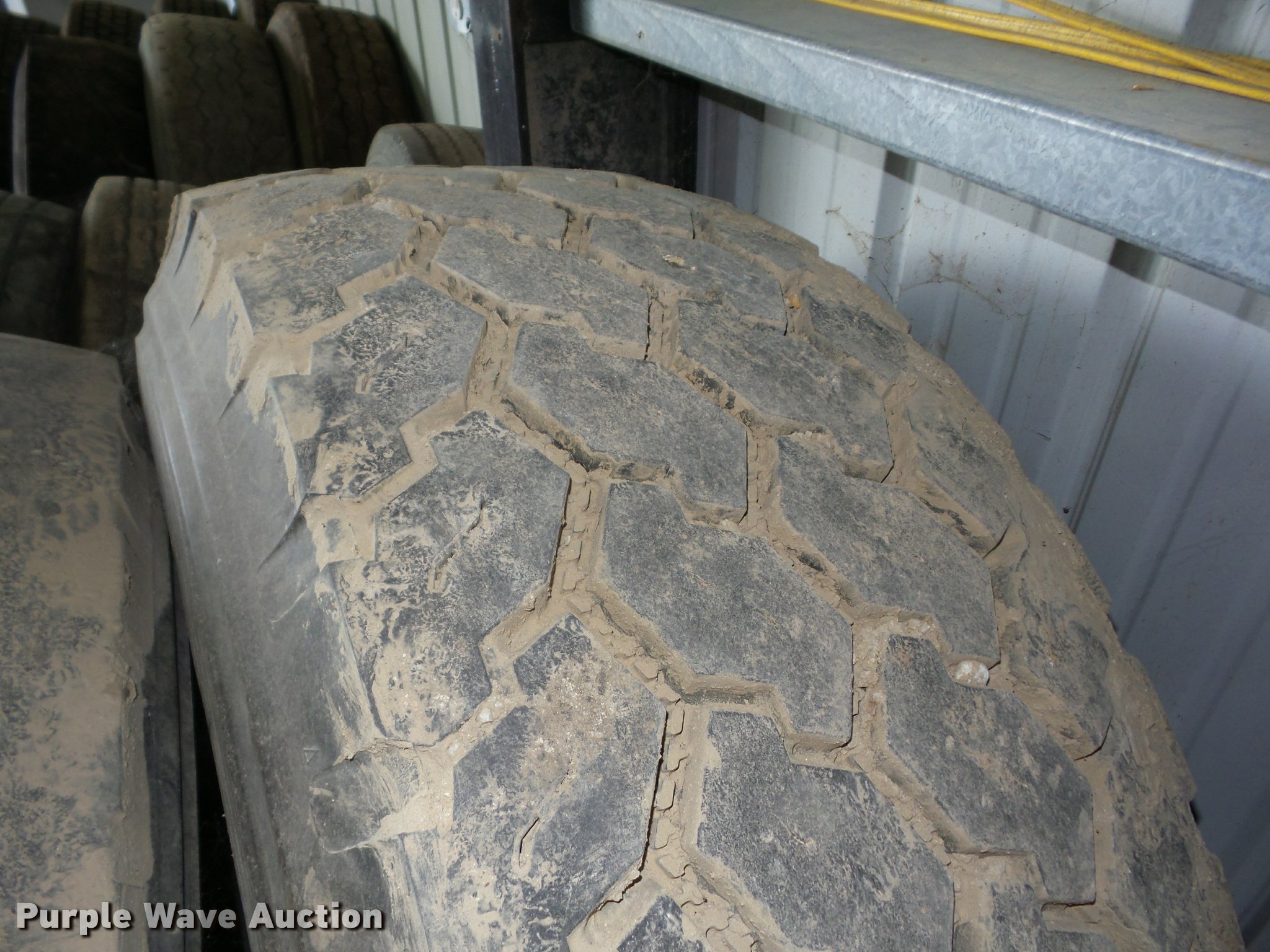 (4) Bridgestone M844 445/65R22.5 tires in Independence, KS | Item ...