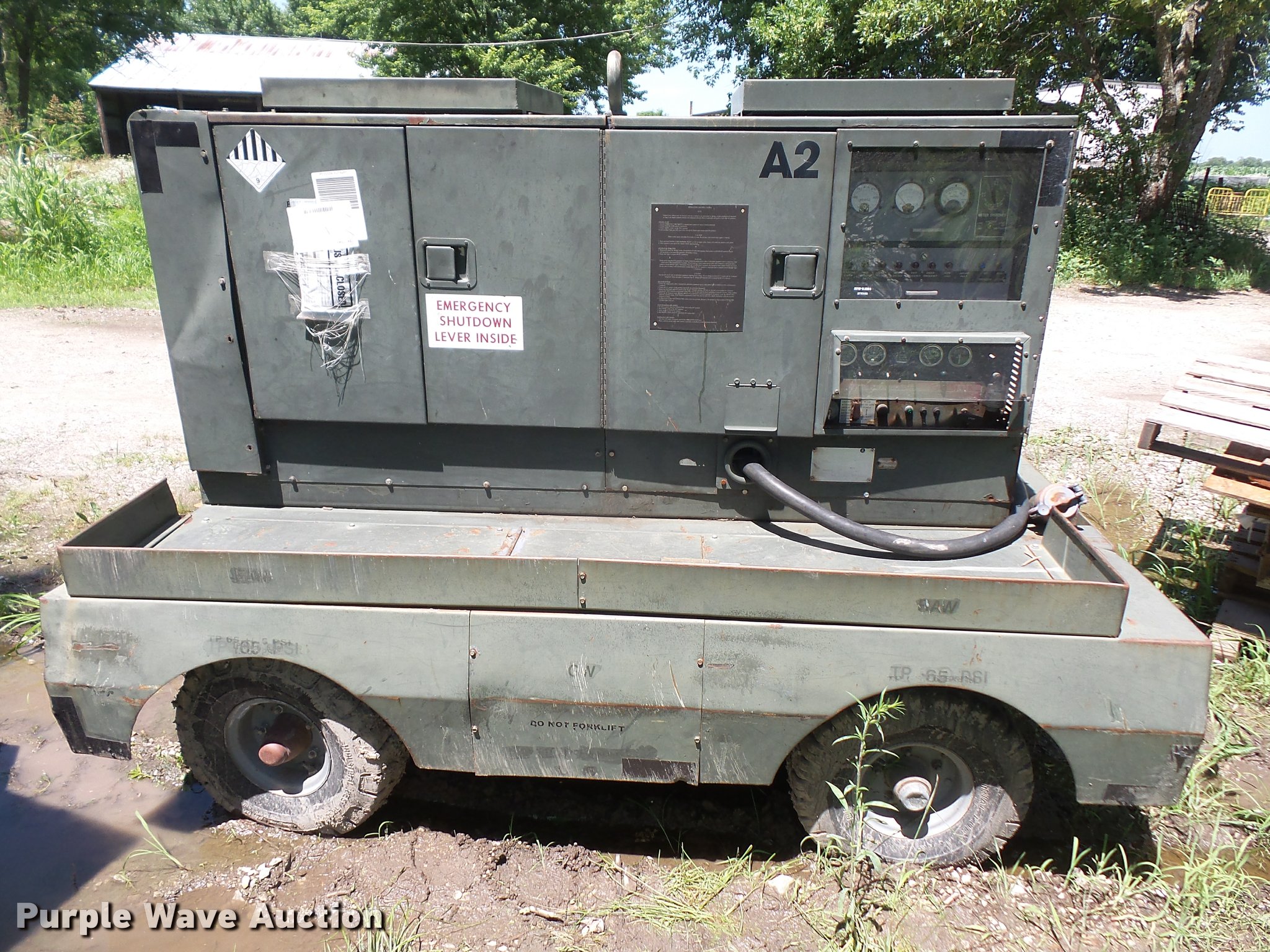 1989 U.S. Air Force A1M32A-86D generator in Wellsville, KS | Item ...