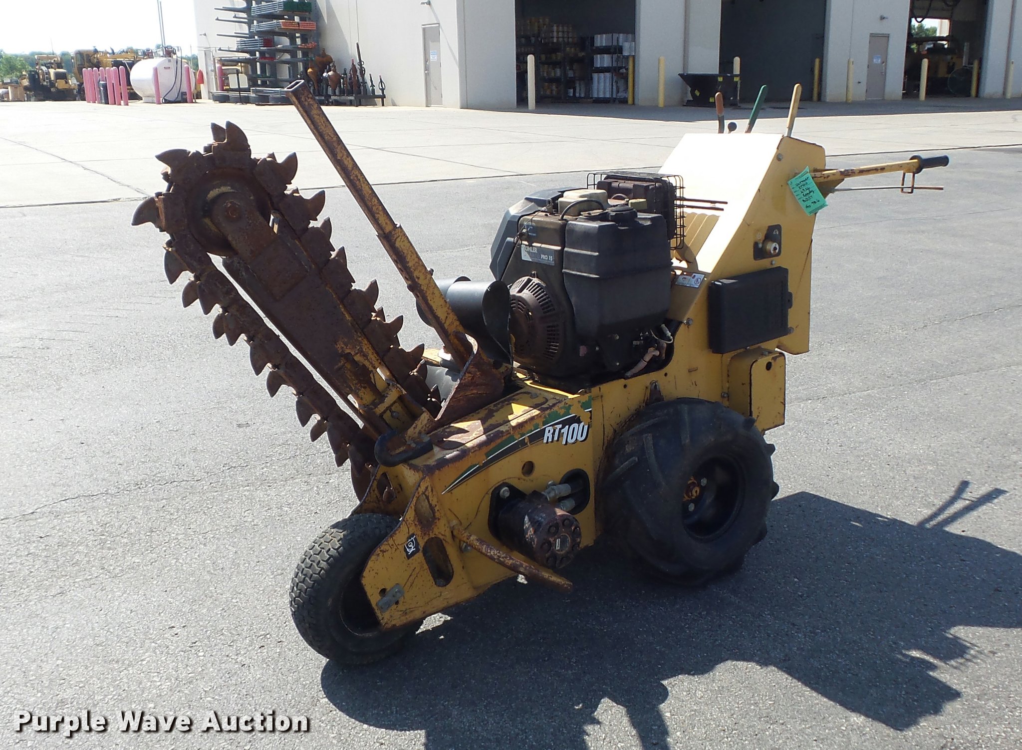 2008 Vermeer RT100 trencher in Chesterfield, MO | Item K7508 sold ...