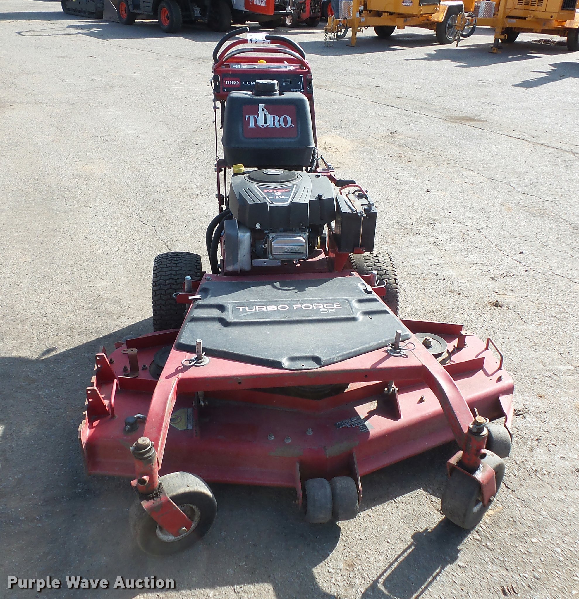 Toro Turbo Force 52 lawn mower in Little Canada, MN | Item DB8185 sold ...
