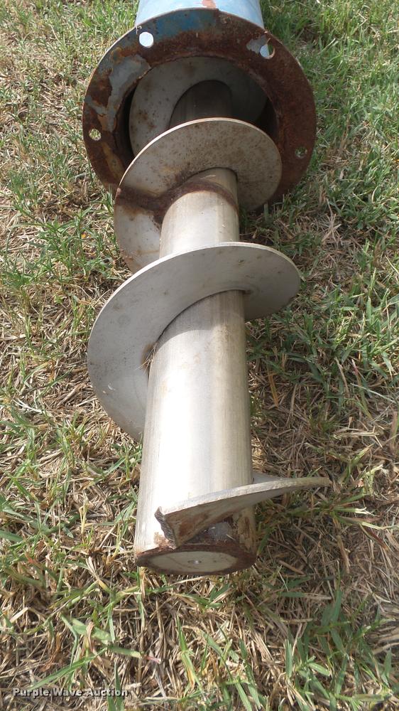 Stainless steel grain auger in Lyons, KS | Item DO9957 sold | Purple Wave