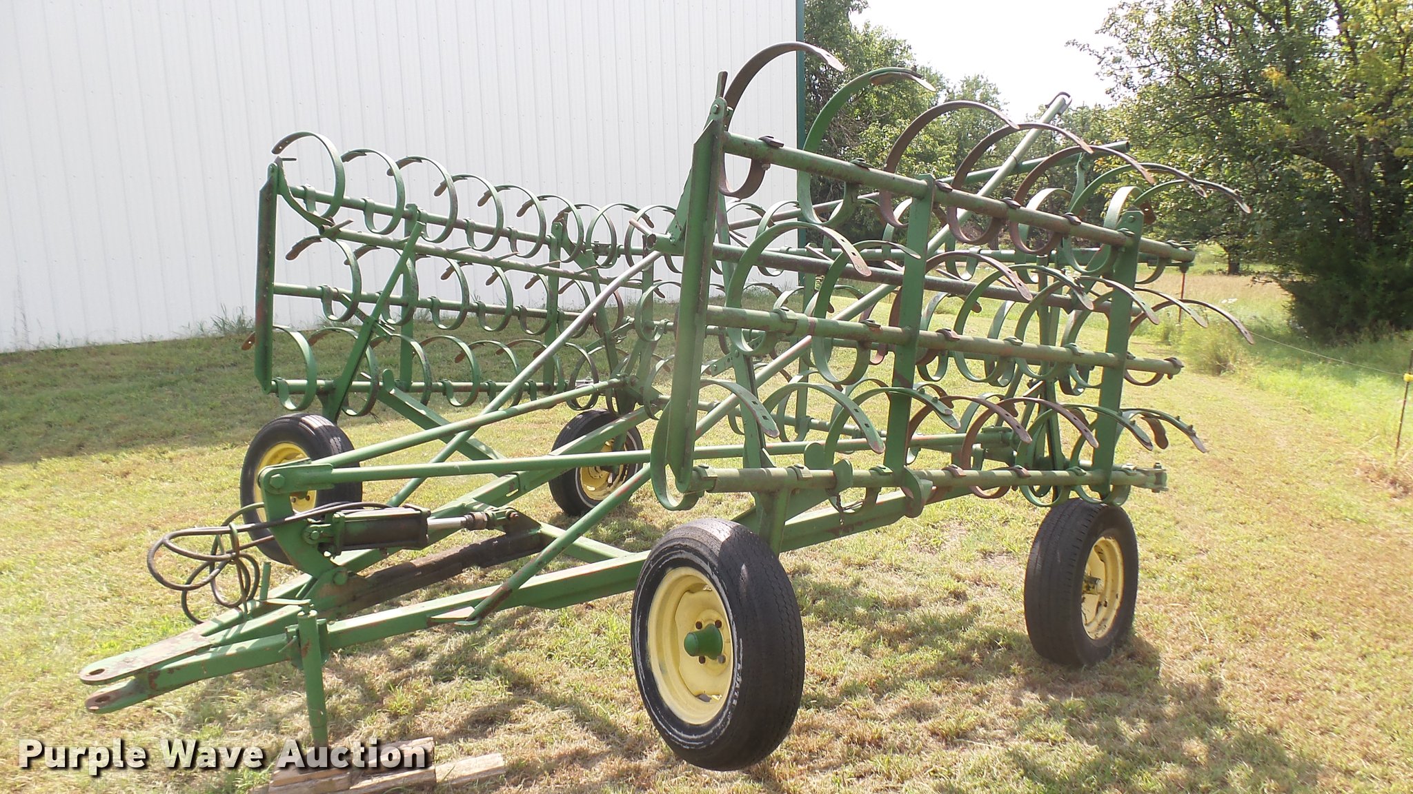 Spring tooth cultivator in Wichita, KS | Item DR9261 sold | Purple Wave
