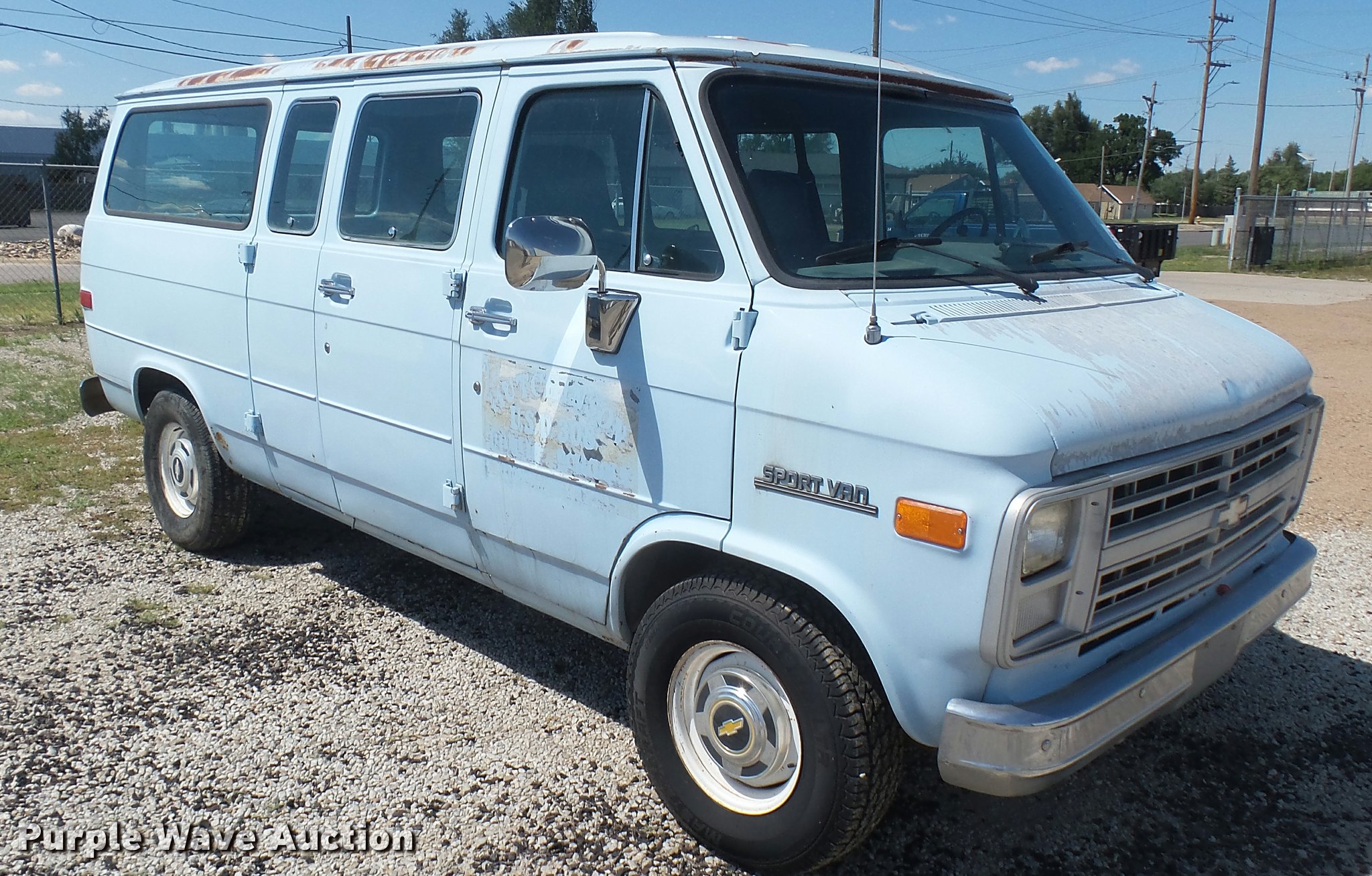 1991 Chevrolet Sport Van G20 van in Hutchinson, KS | Item DB3447 sold ...