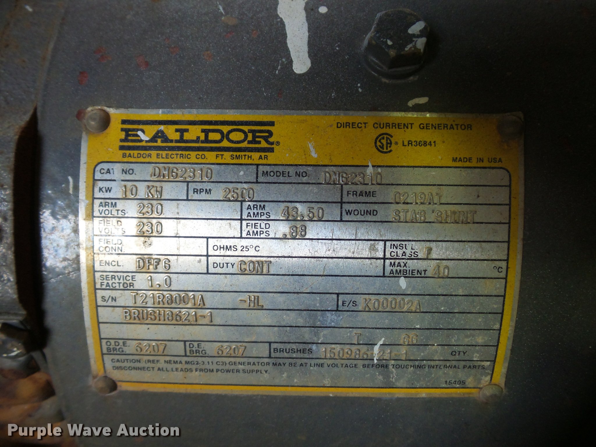 Generator in Grain Valley, MO | Item DD1574 sold | Purple Wave