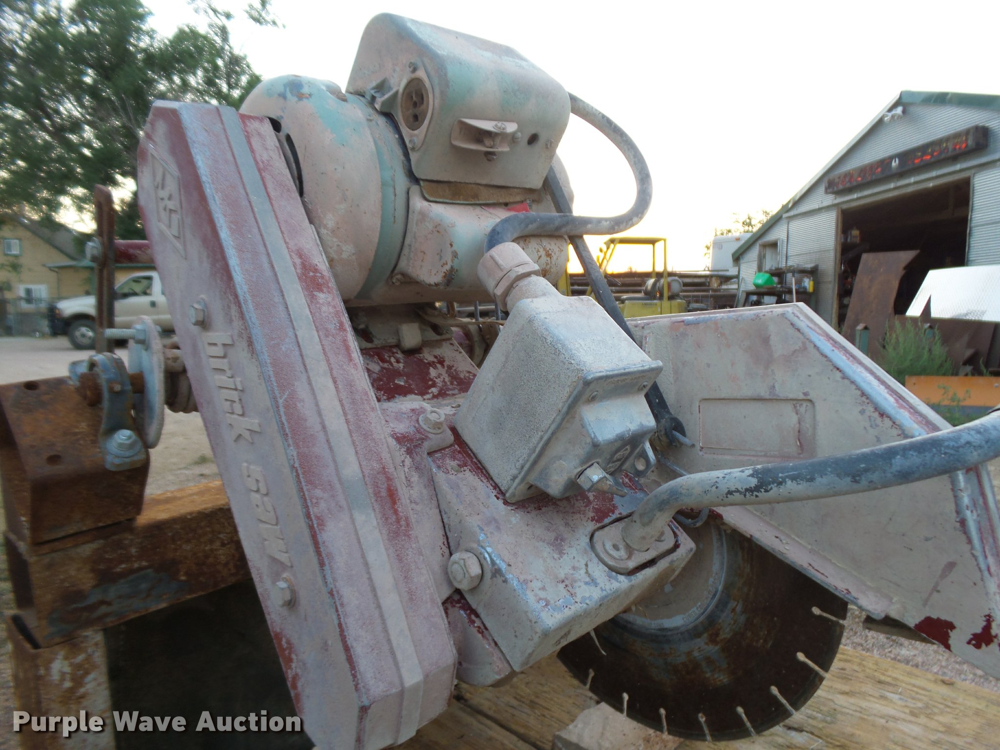 MK brick saw in Nunn, CO | Item DR9241 sold | Purple Wave