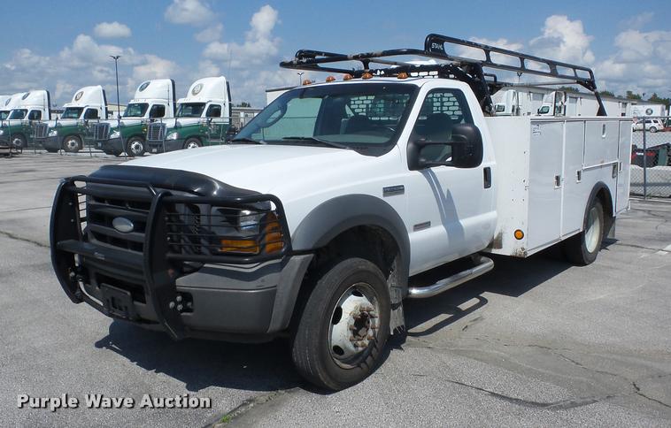 2005 Ford F550 Super Duty utility bed truck in Parsons, KS | Item J8604 ...