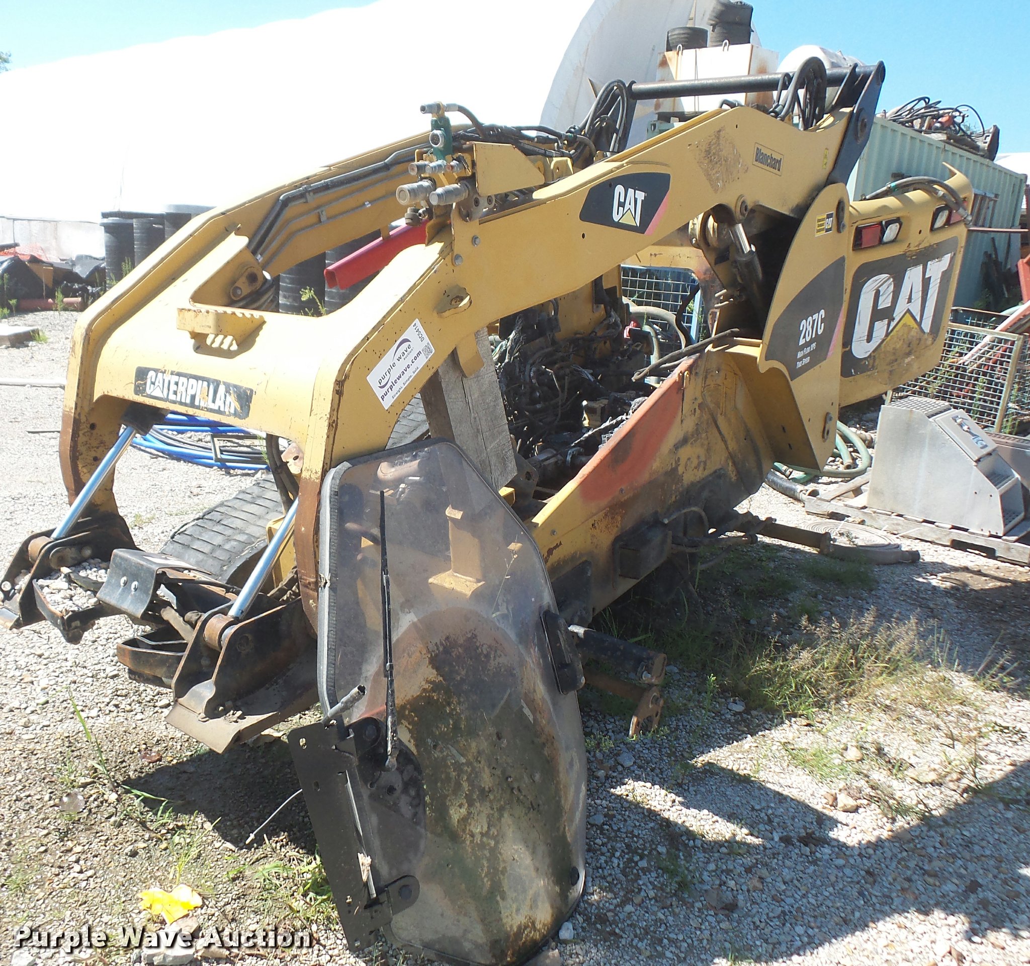 2008 Caterpillar 287C skid steer in Louisburg, KS | Item DC5414 sold ...