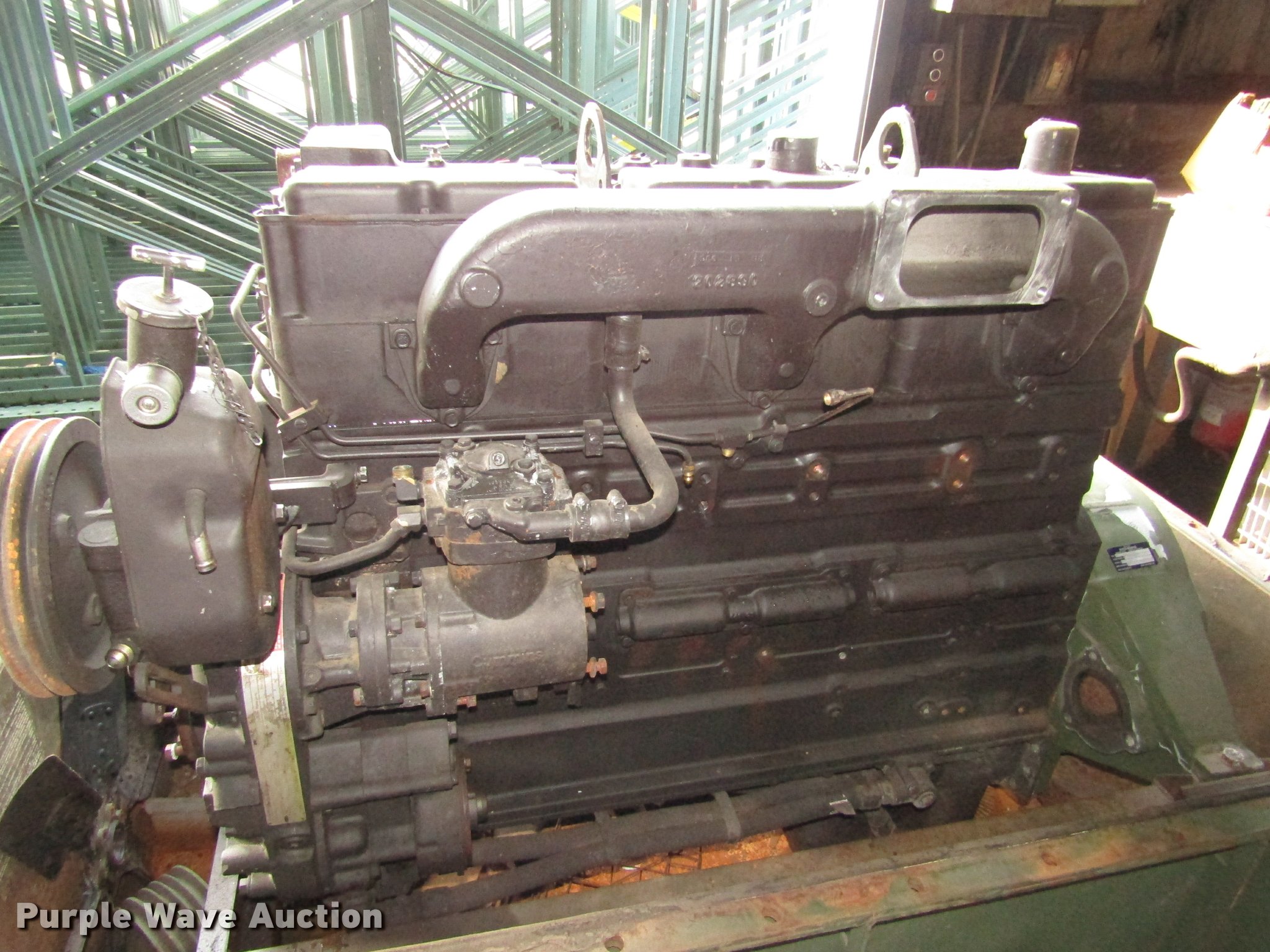 Cummins NHC-250 six cylinder diesel engine in Omaha, NE | Item DO9156 ...