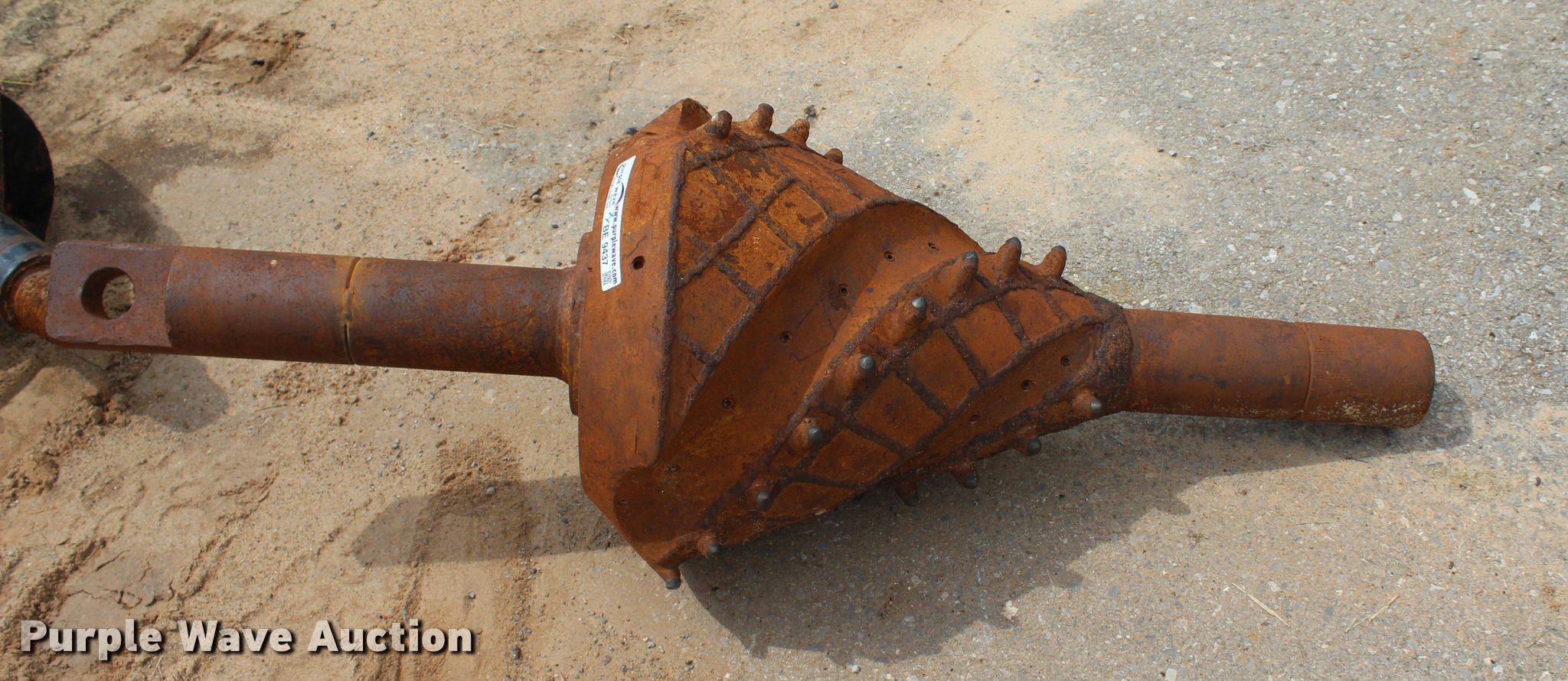 Solid body fluted back reamer in Hinton, OK | Item BE9437 sold | Purple ...