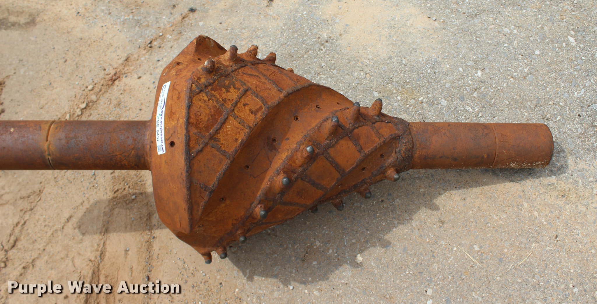 Solid body fluted back reamer in Hinton, OK | Item BE9437 sold | Purple ...