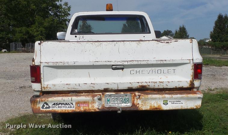 1983 Chevrolet C20 Custom Deluxe pickup truck in Freeburg, IL | Item ...