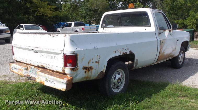 1983 Chevrolet C20 Custom Deluxe pickup truck in Freeburg, IL | Item ...