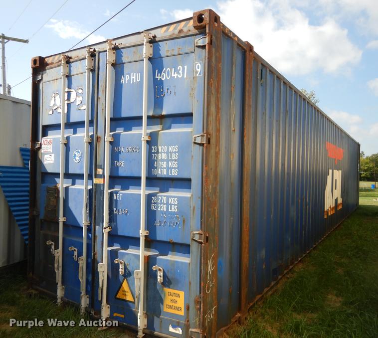 2004 APL Conex storage container in Pleasanton, KS | Item DD0770 sold ...