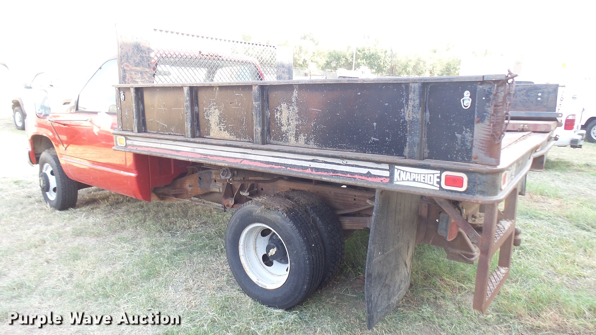 1995 Chevrolet Cheyenne 3500 dump flatbed pickup truck in Hutchinson ...