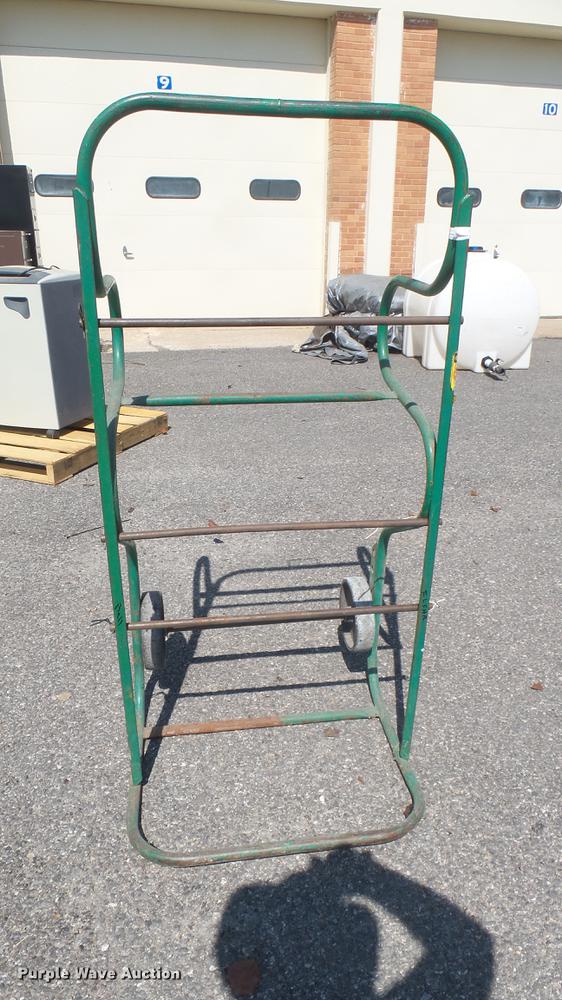 Greenlee wire cart in Wichita, KS | Item EB9120 sold | Purple Wave