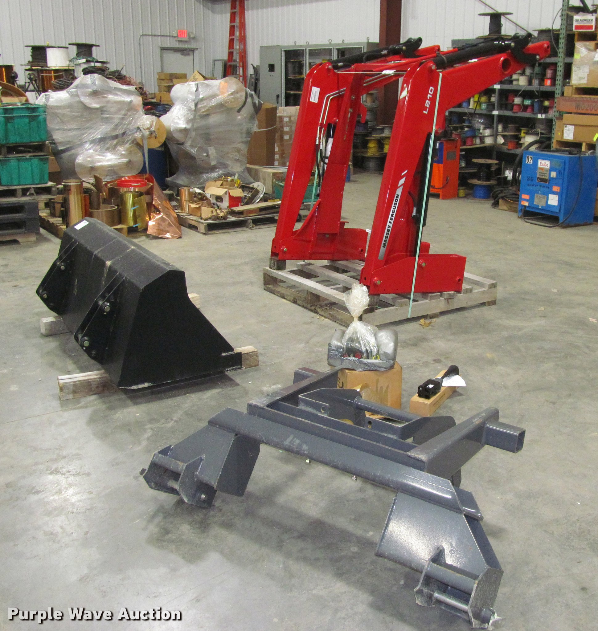 Massey-Ferguson L210 loader assembly in Dubuque, IA | Item DC4852 for ...