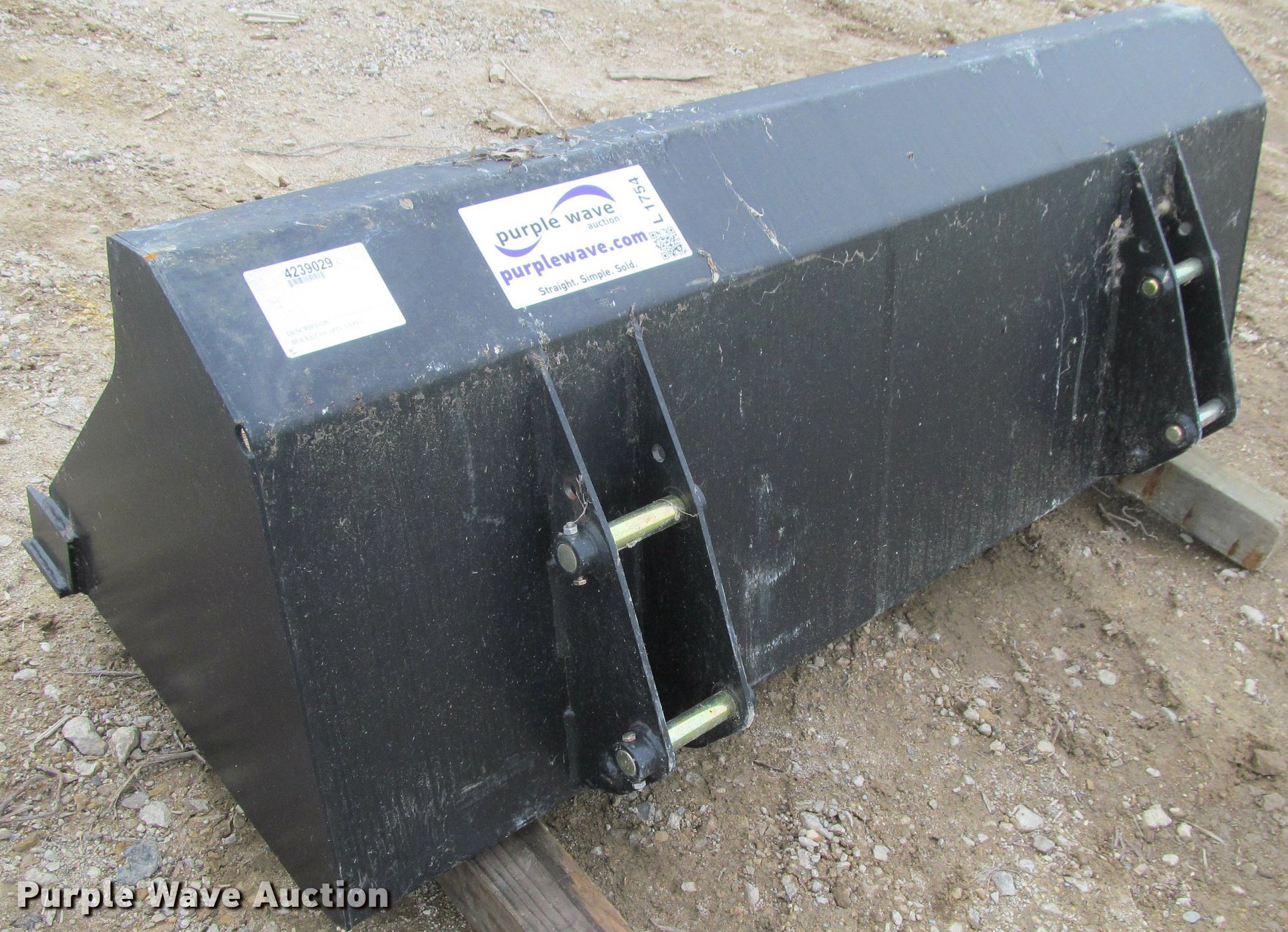 (2) 60" loader buckets in Dubuque, IA | Item DC4856 for sale | Purple Wave