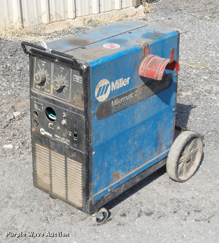 Miller Millermatic 250 welder in Edmond, OK | Item AO9387 sold | Purple ...