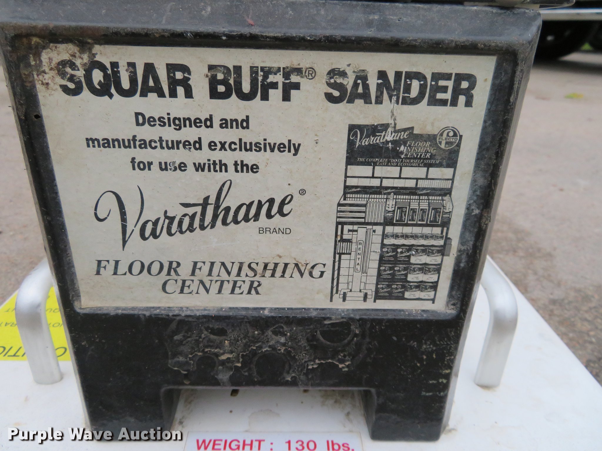 Square Buff floor finishing sander in Augusta, KS | Item DI9882 sold ...
