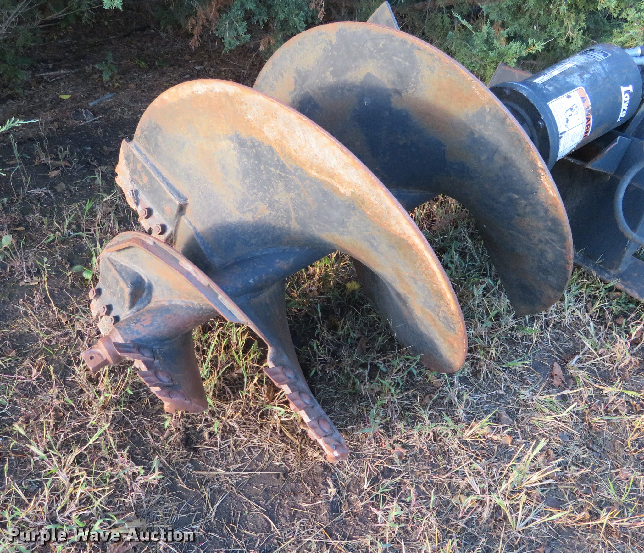Auger bit in Augusta, KS | Item DI9907 sold | Purple Wave