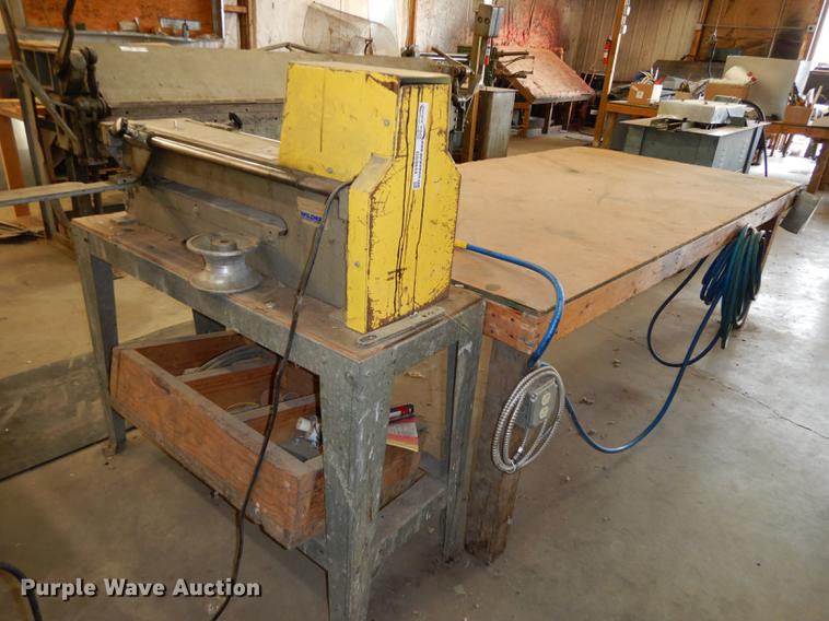 Wilder Machinery Company sheet metal slitter in Chanute, KS | Item ...