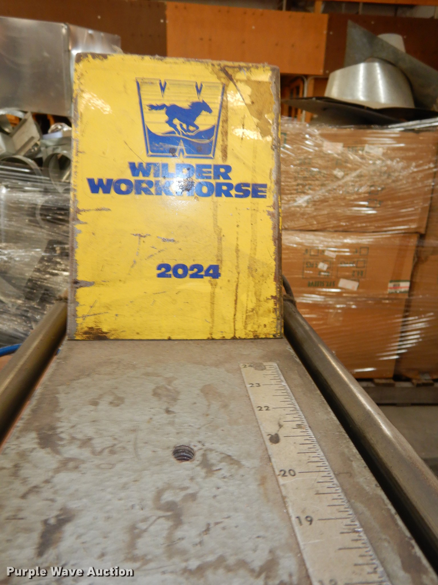 Wilder Machinery Company sheet metal slitter in Chanute, KS | Item ...