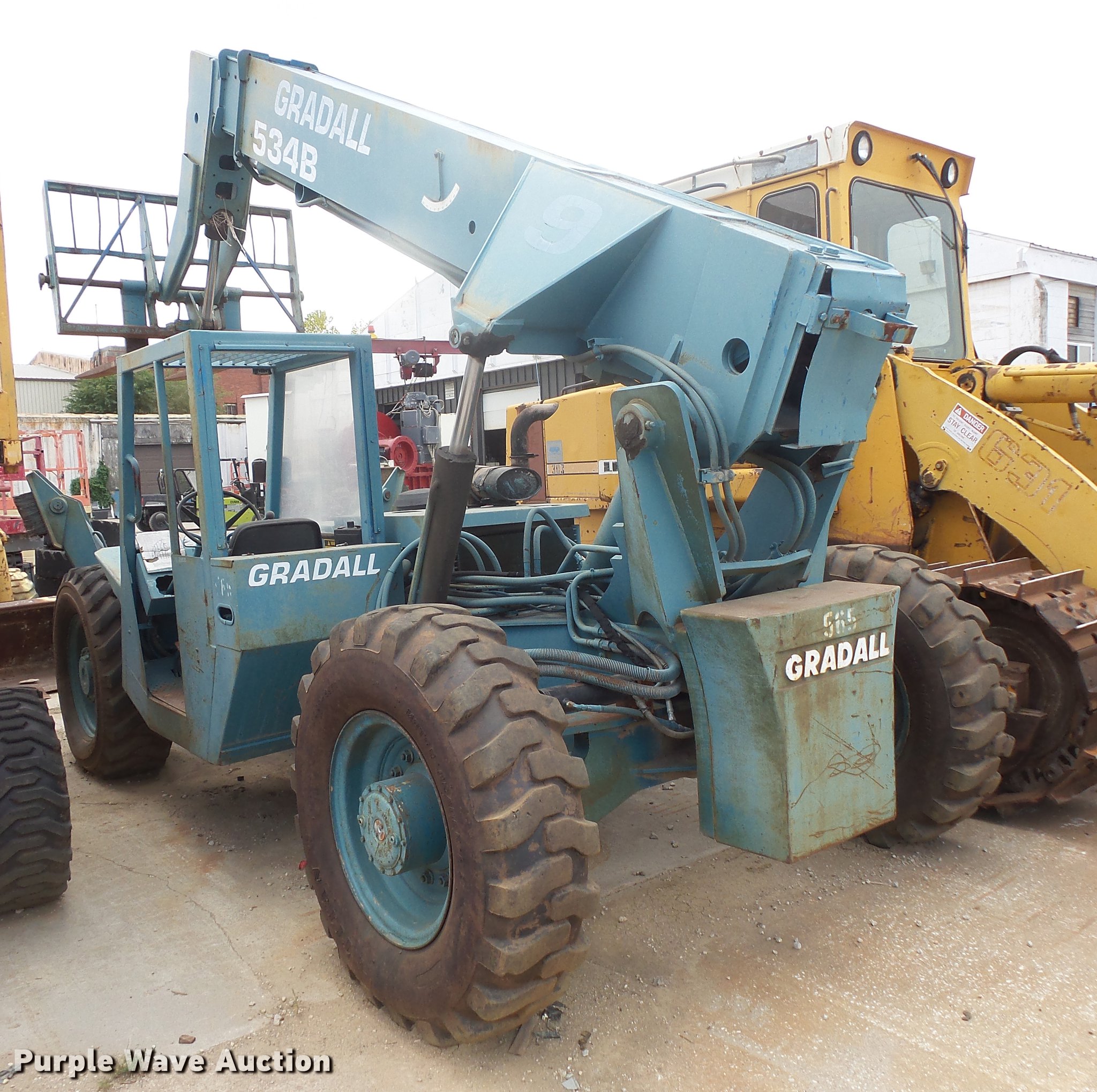 Gradall 534B telehandler in Lincoln, NE | Item DB8153 sold | Purple Wave