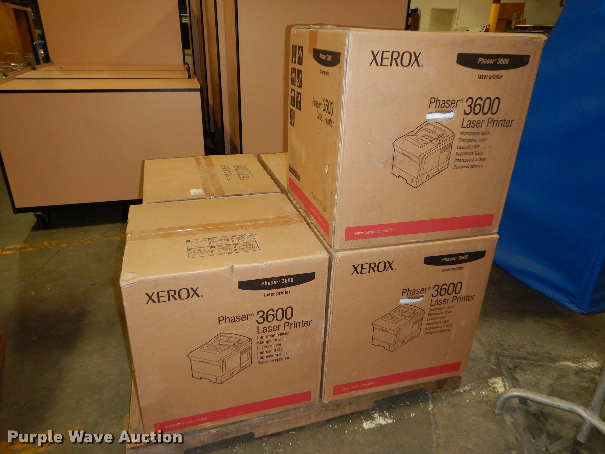 (5) Xerox Phaser 3600 laser printer in Lawrence, KS | Item DS9776 sold ...
