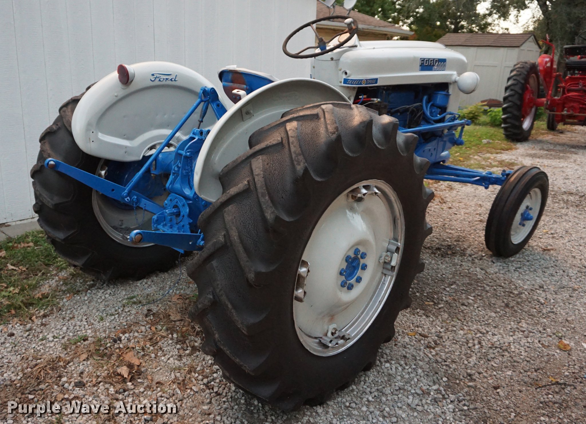 Ford 4000 Hi-Crop tractor in Tonganoxie, KS | Item DS9351 sold | Purple ...