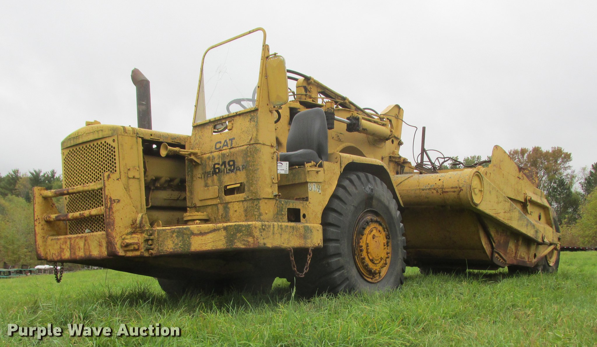 Caterpillar 619B conventional scraper in Stillwater, MN | Item K6105 ...