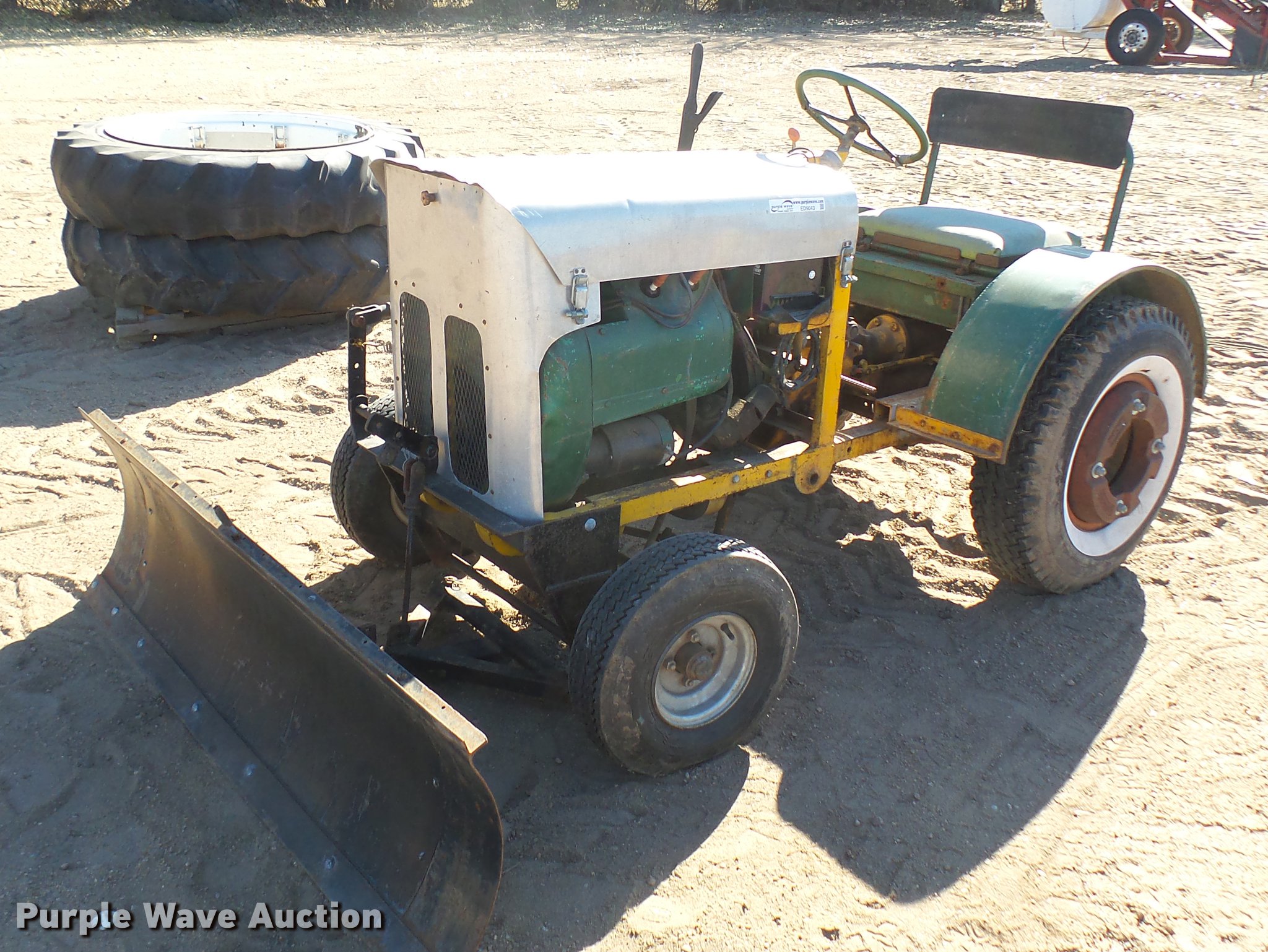 Shop built garden tractor in Kinsley, KS | Item ED9043 sold | Purple Wave