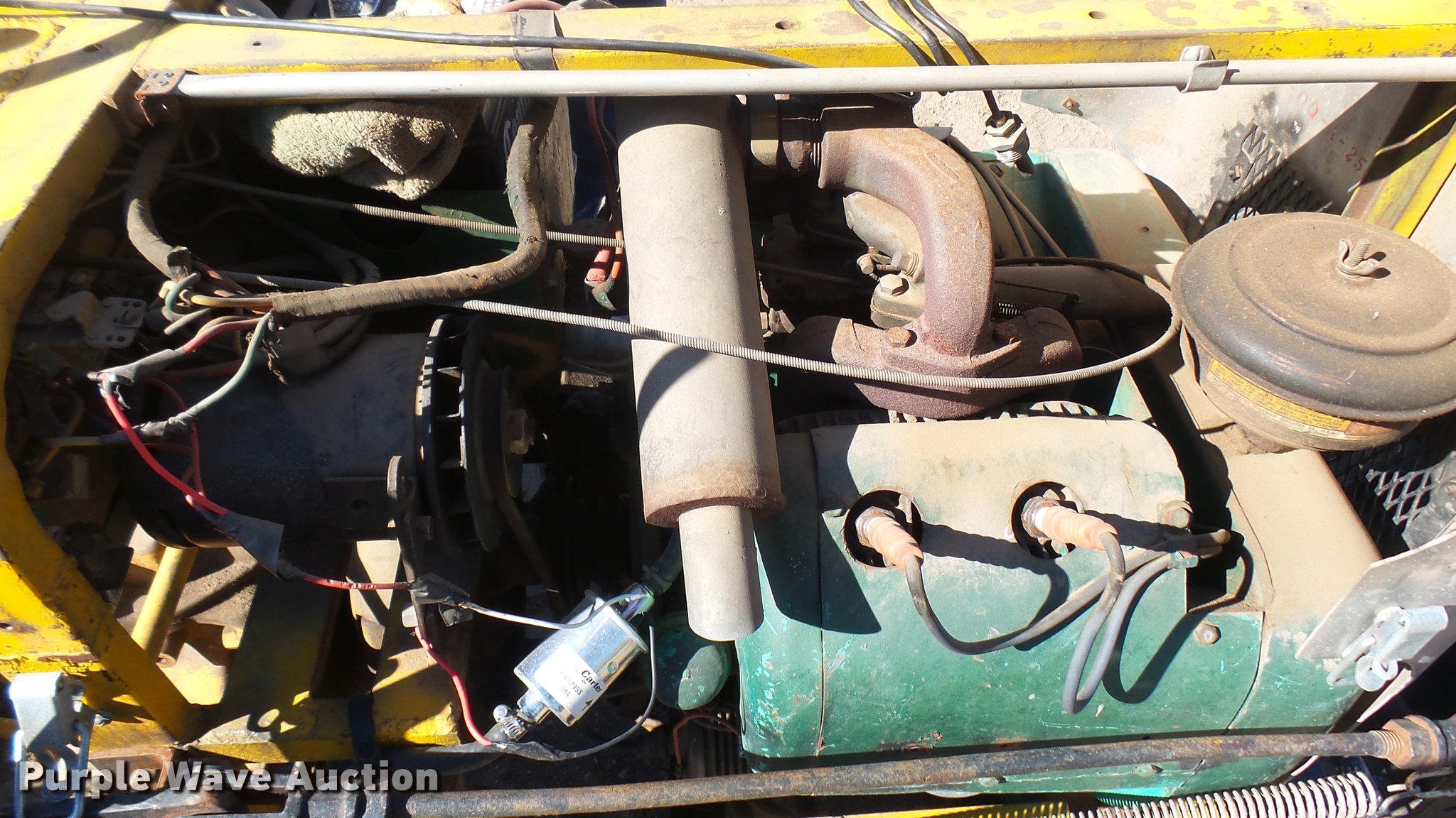 Shop built garden tractor in Kinsley, KS | Item ED9043 sold | Purple Wave
