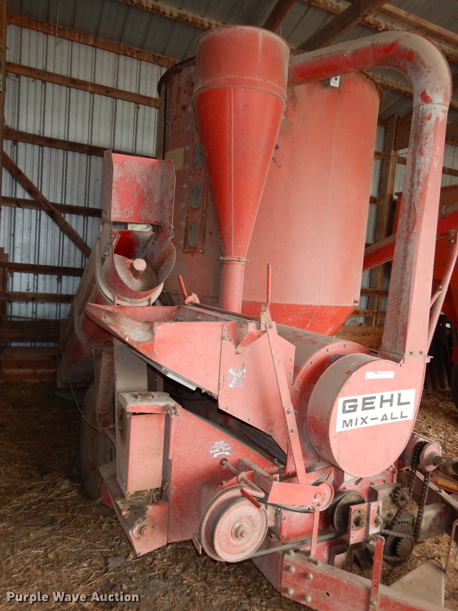 Gehl Mix-All 95 feed mixer in Morrill, KS | Item EE9066 sold | Purple Wave