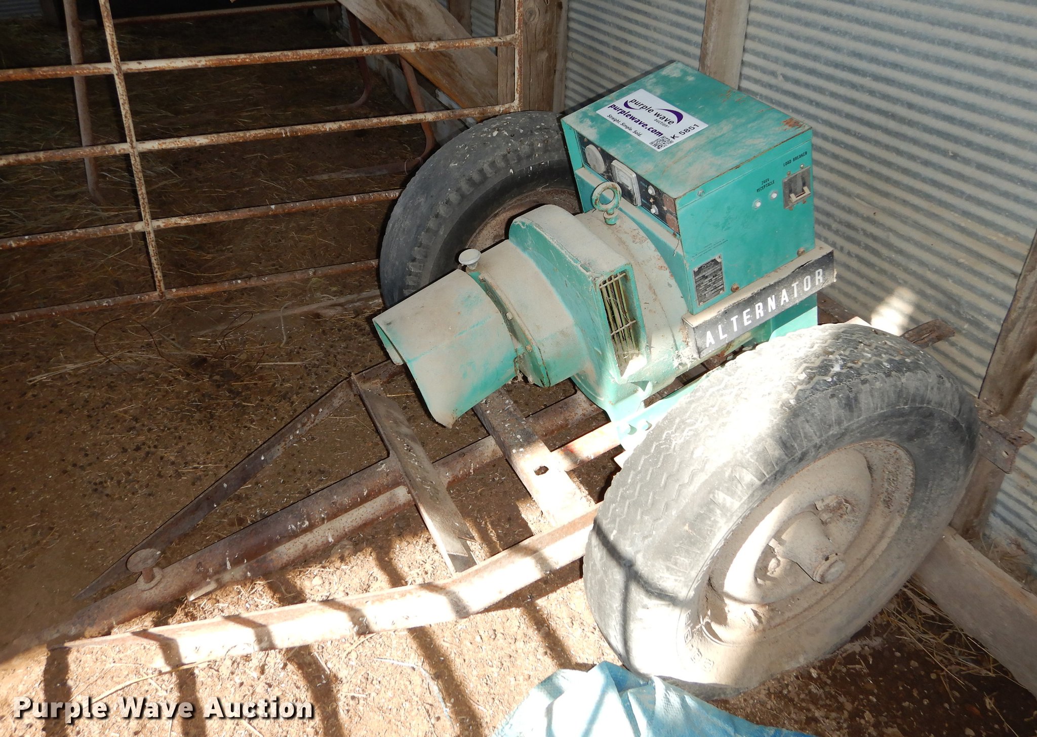 Onan PTO driven generator in Clay Center, KS | Item K5851 sold | Purple ...