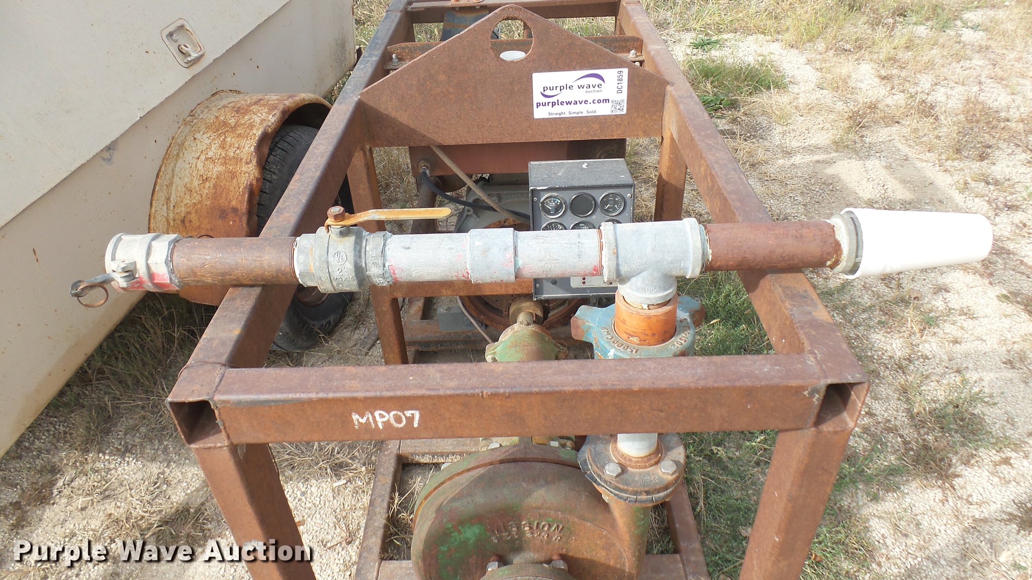 Mission Fluid King pump in Goddard, KS | Item DC1859 sold | Purple Wave