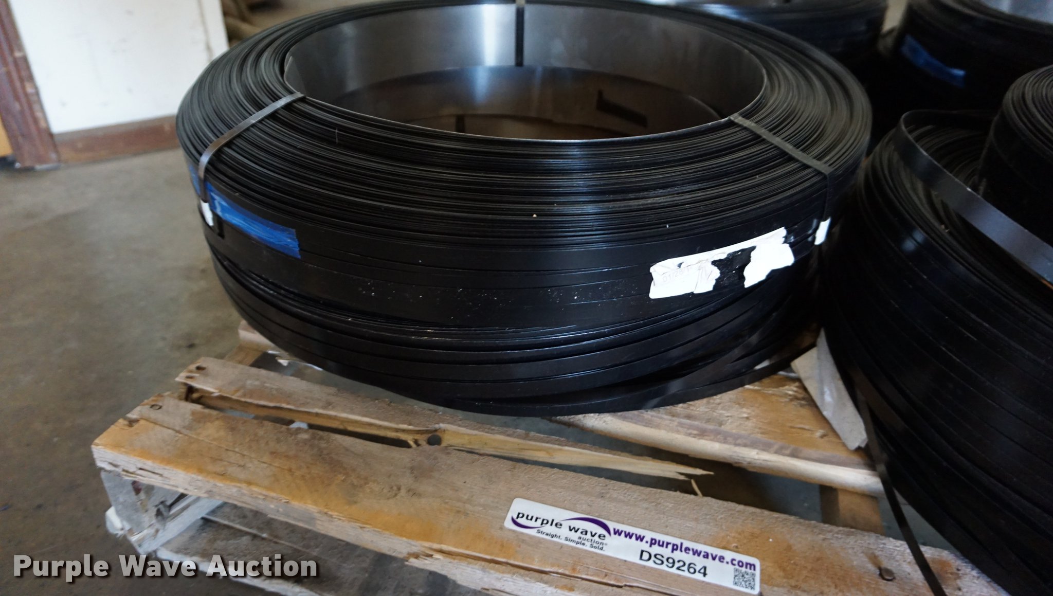 (12) spools of metal strapping in Olathe, KS | Item DS9264 sold ...