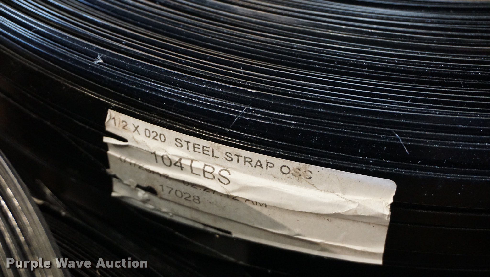 (12) spools of metal strapping in Olathe, KS | Item DS9264 sold ...