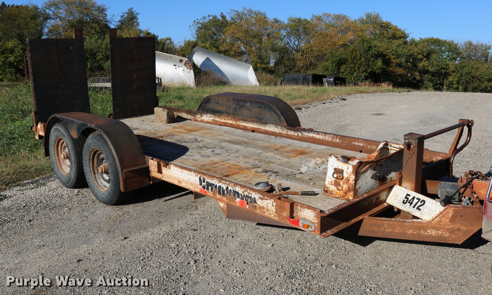 1990 Cronkhite equipment trailer in Olathe, KS | Item EE9804 sold ...