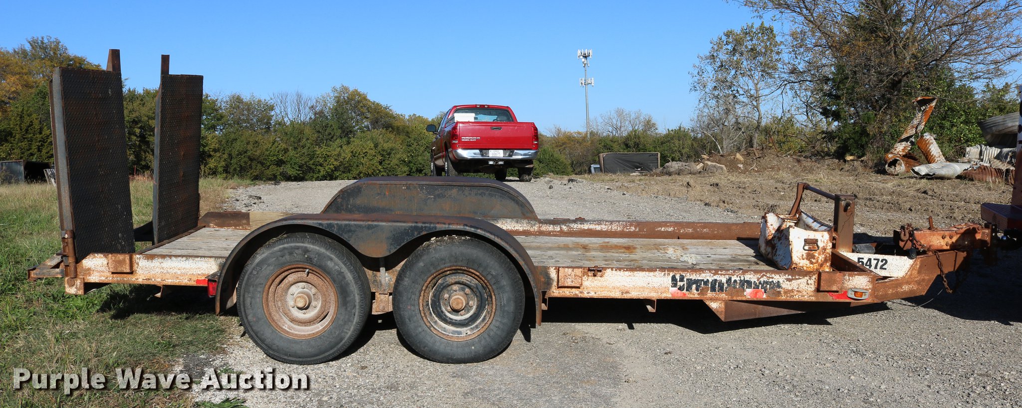 1990 Cronkhite equipment trailer in Olathe, KS | Item EE9804 sold ...