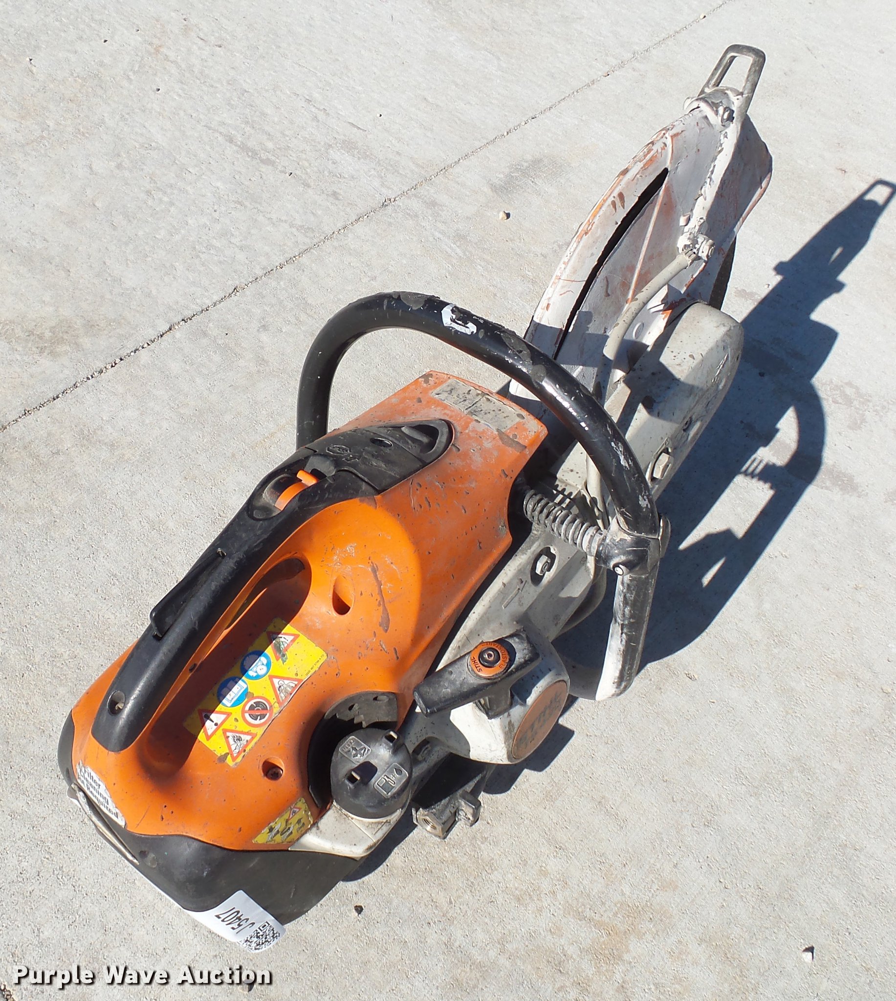 Stihl TS420 cut-off saw in Watertown, SD | Item J5407 sold | Purple Wave