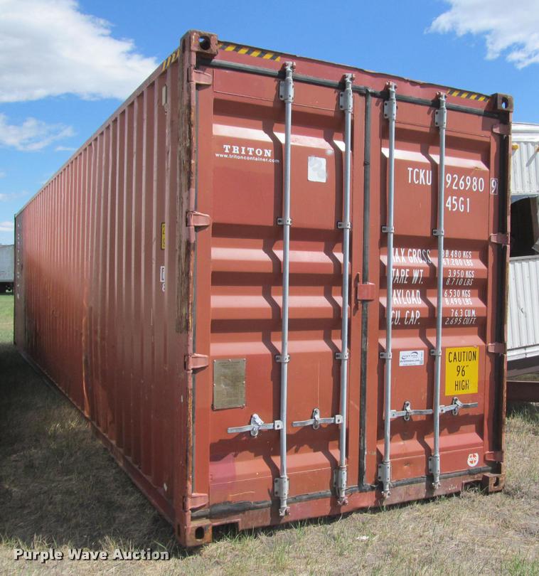 2003 Triton shipping container in Fort Pierre, SD | Item K3907 sold ...