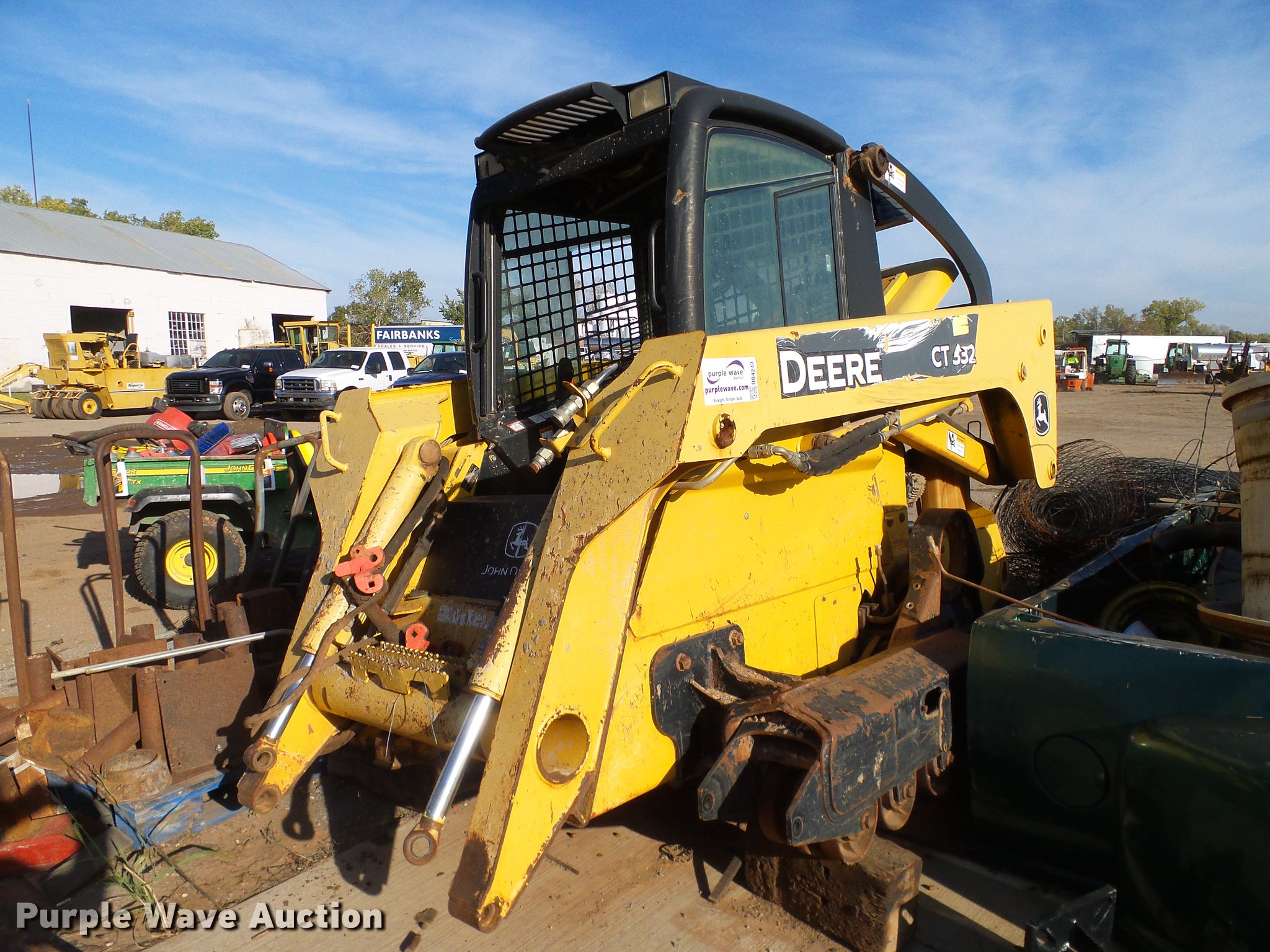 2006 John Deere CT332 skid steer in Oklahoma City, OK | Item DB4243 ...