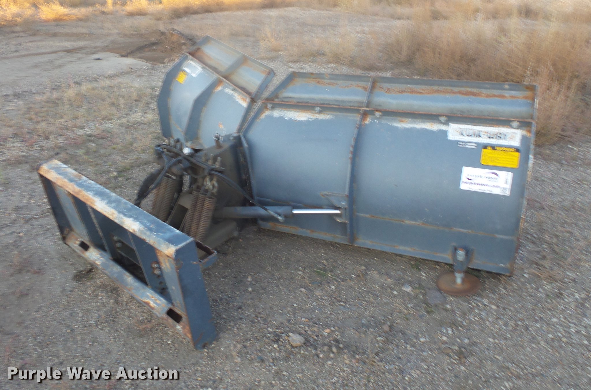 Kwik-way V snow plow in Pierre, SD | Item DB8119 sold | Purple Wave